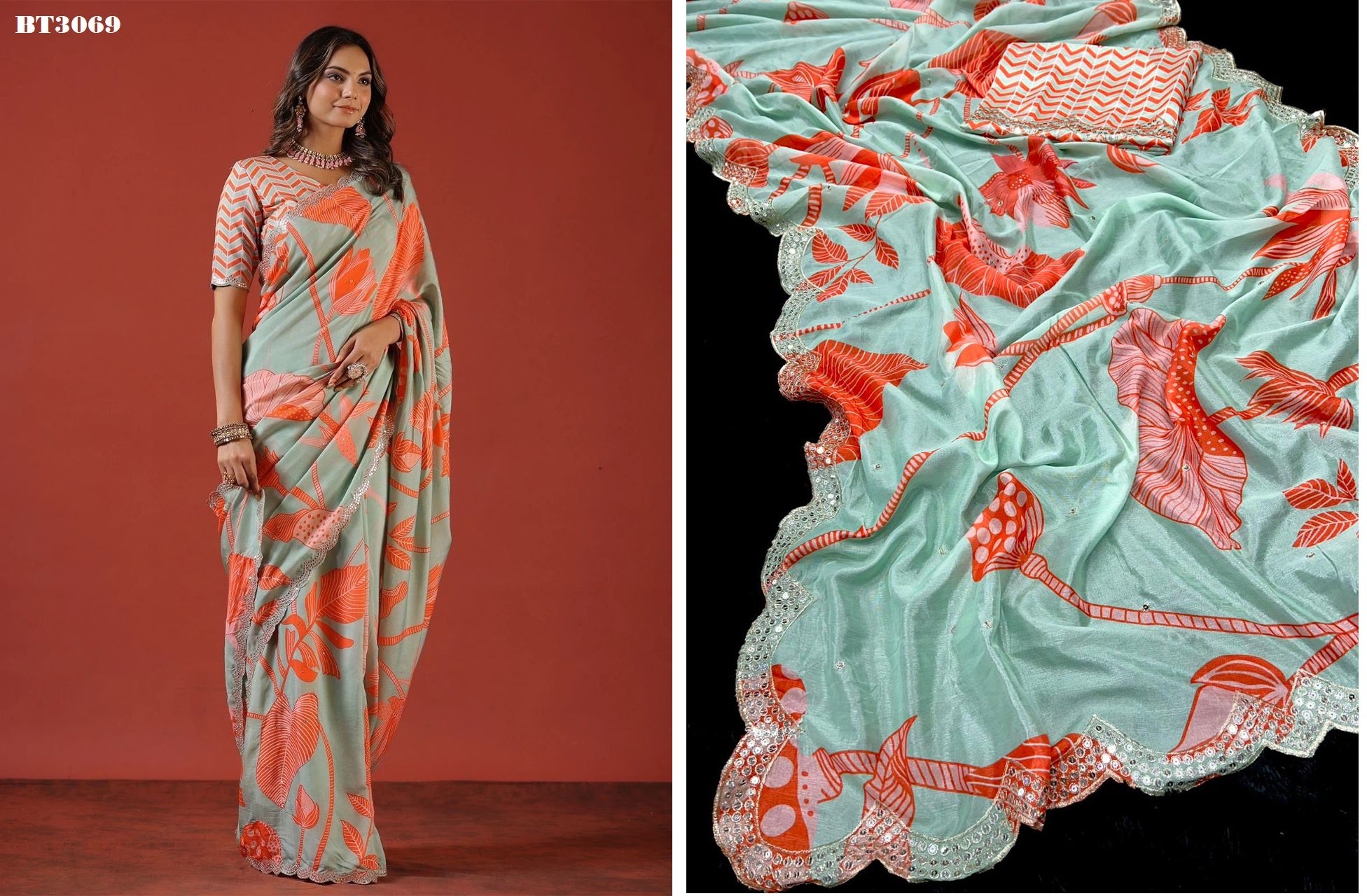 3069 Bt Sarees – Heriska