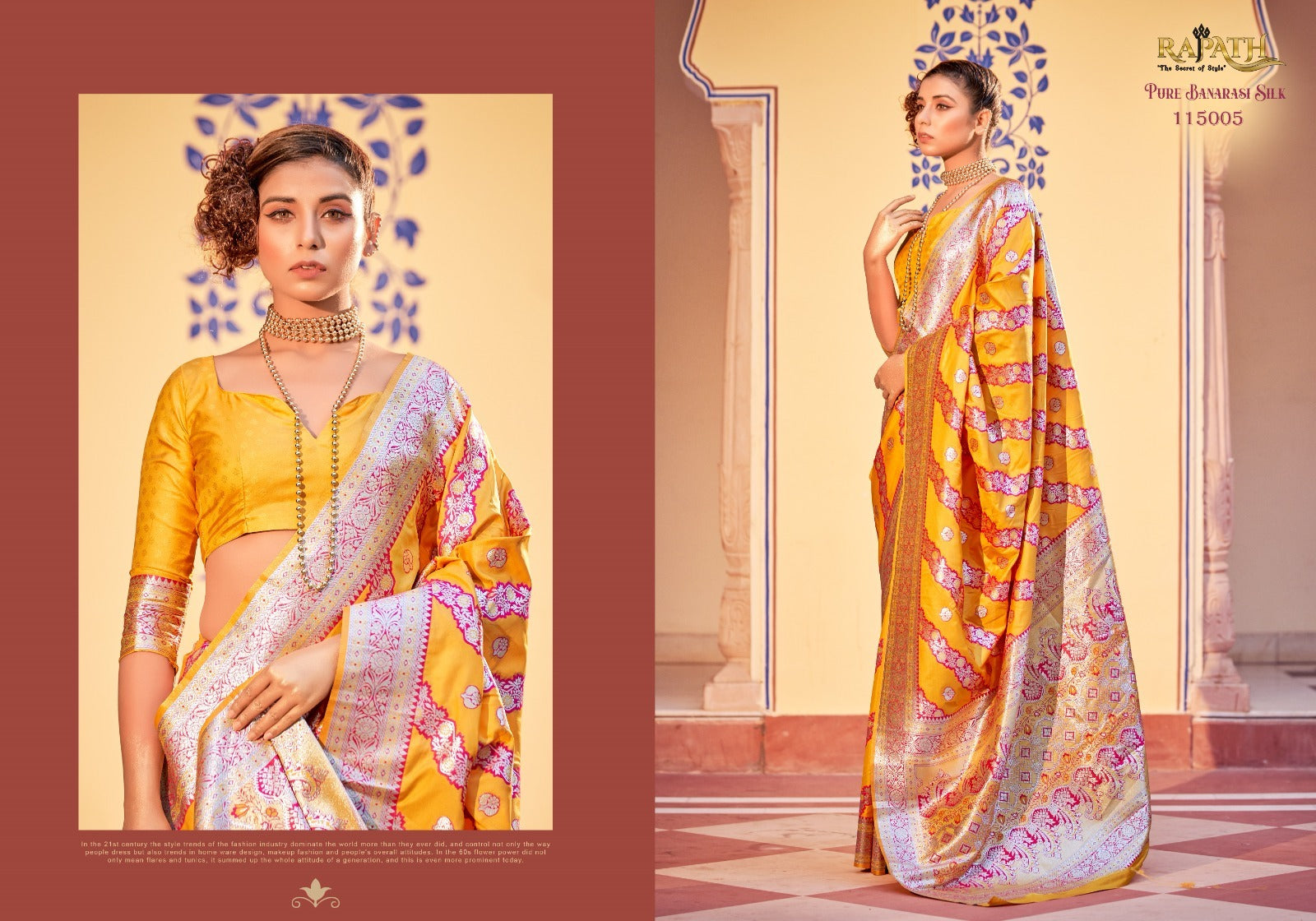 115005 Stuti Silk Rajpath Sarees – Heriska