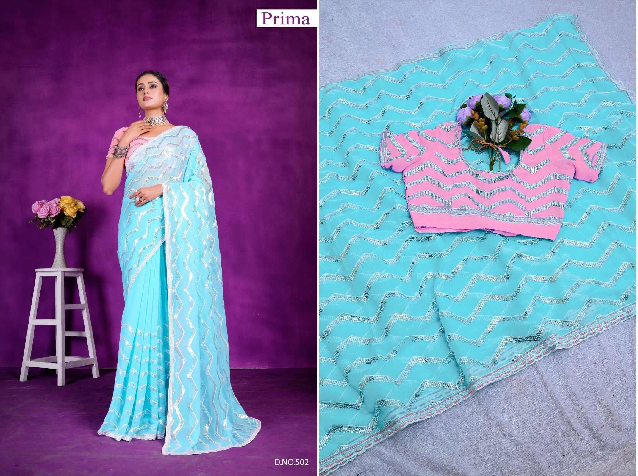 502 Prima Sarees – Heriska