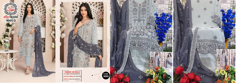 9005D Affan Creation Pakistani Salwar Suits – Heriska