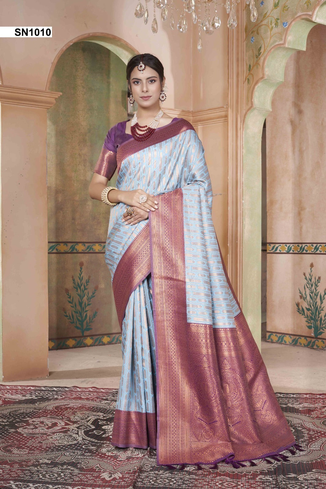 Sn1010 Sanaya 3 Of Sarees – Heriska