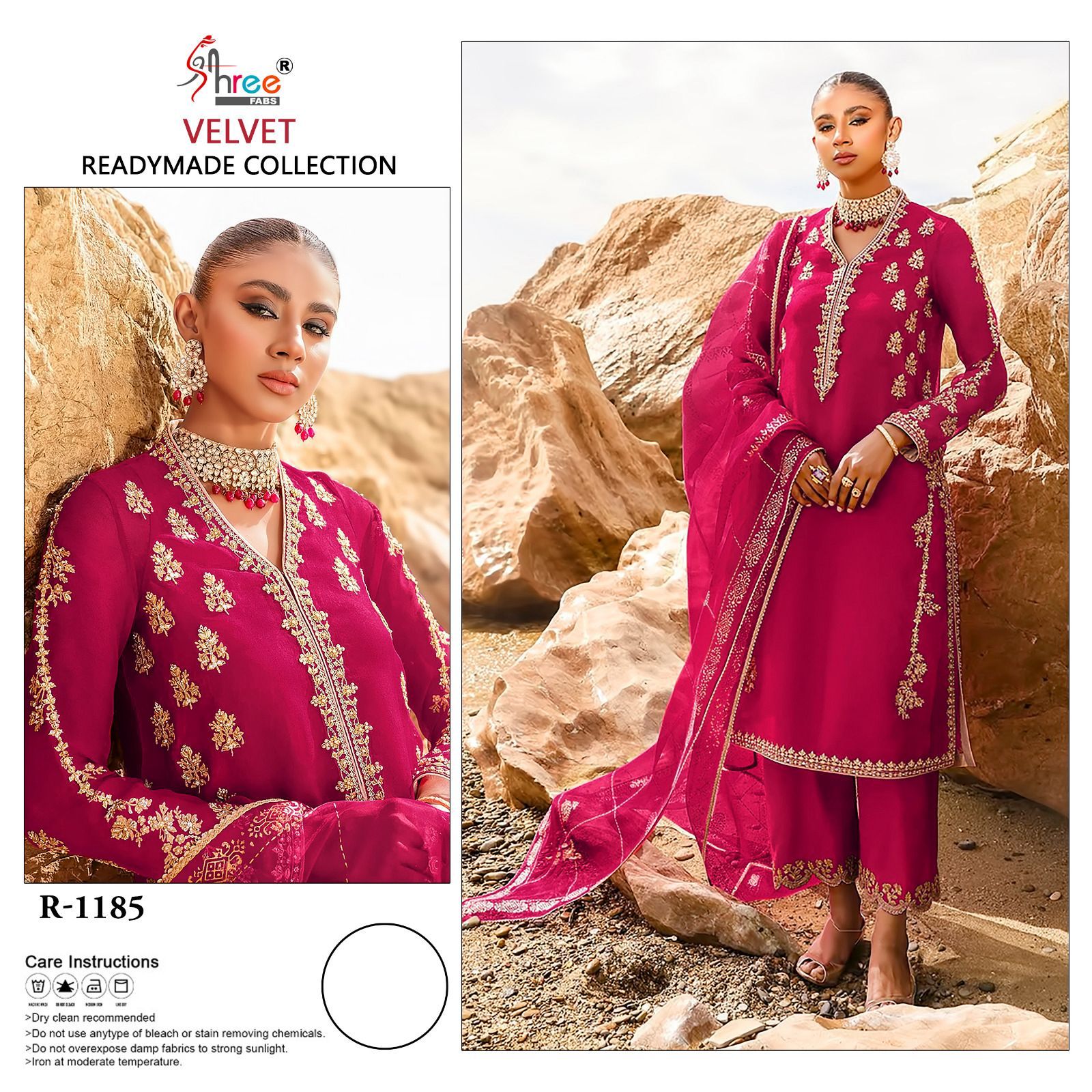 1185 Shree Fabs Pakistani Readymade Suits – Heriska
