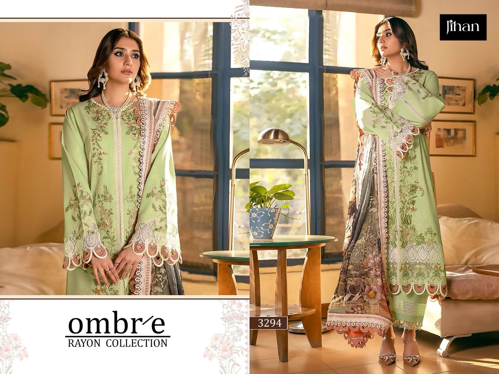 3294 Jihan Pakistani Salwar Suits – Heriska