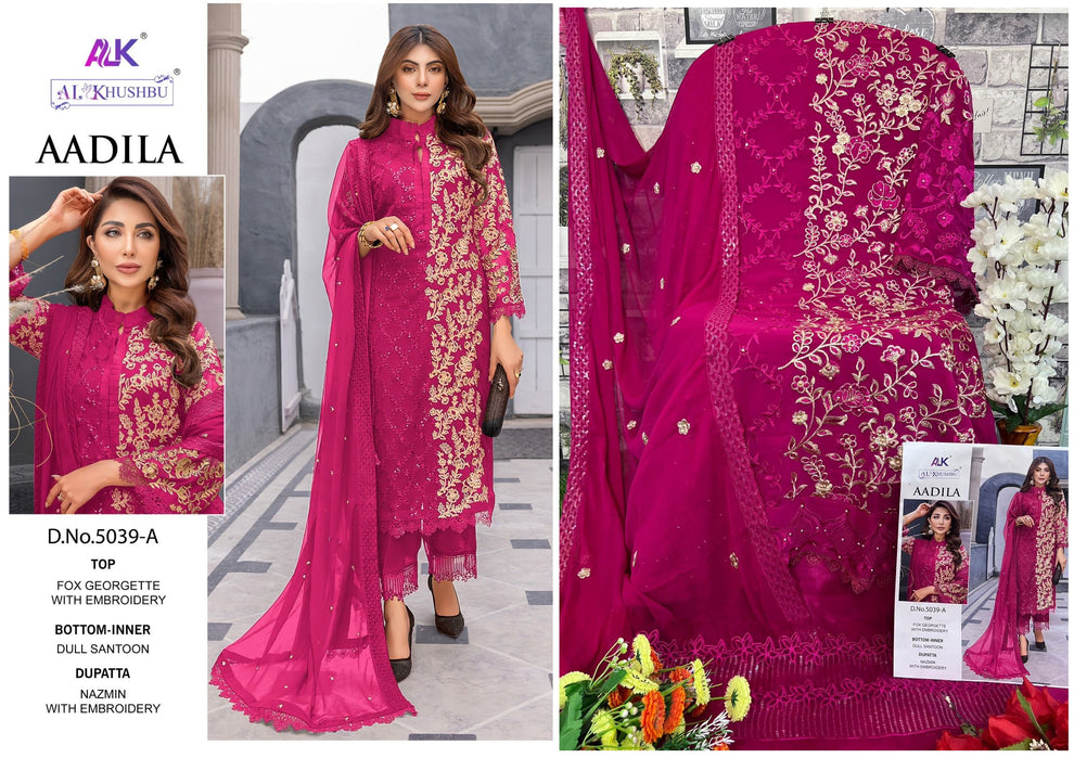 5039-A Aadila Vol 1 Alk Pakistani Salwar Suits – Heriska