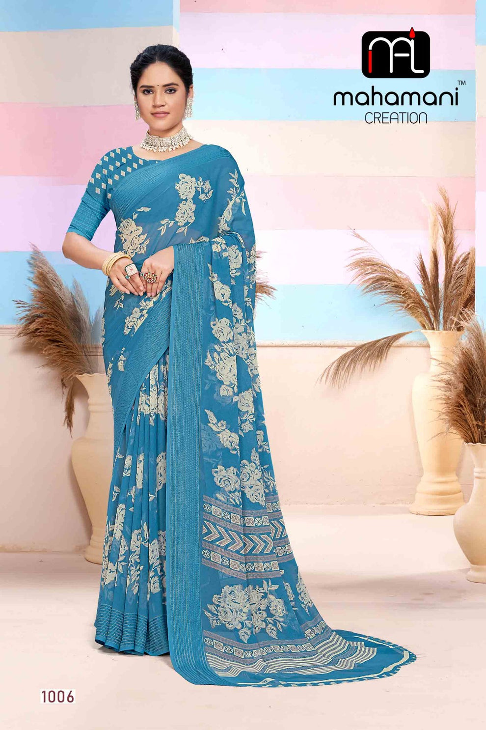 1006 Jaya Vol 2 Mahamani Creation Sarees – Heriska
