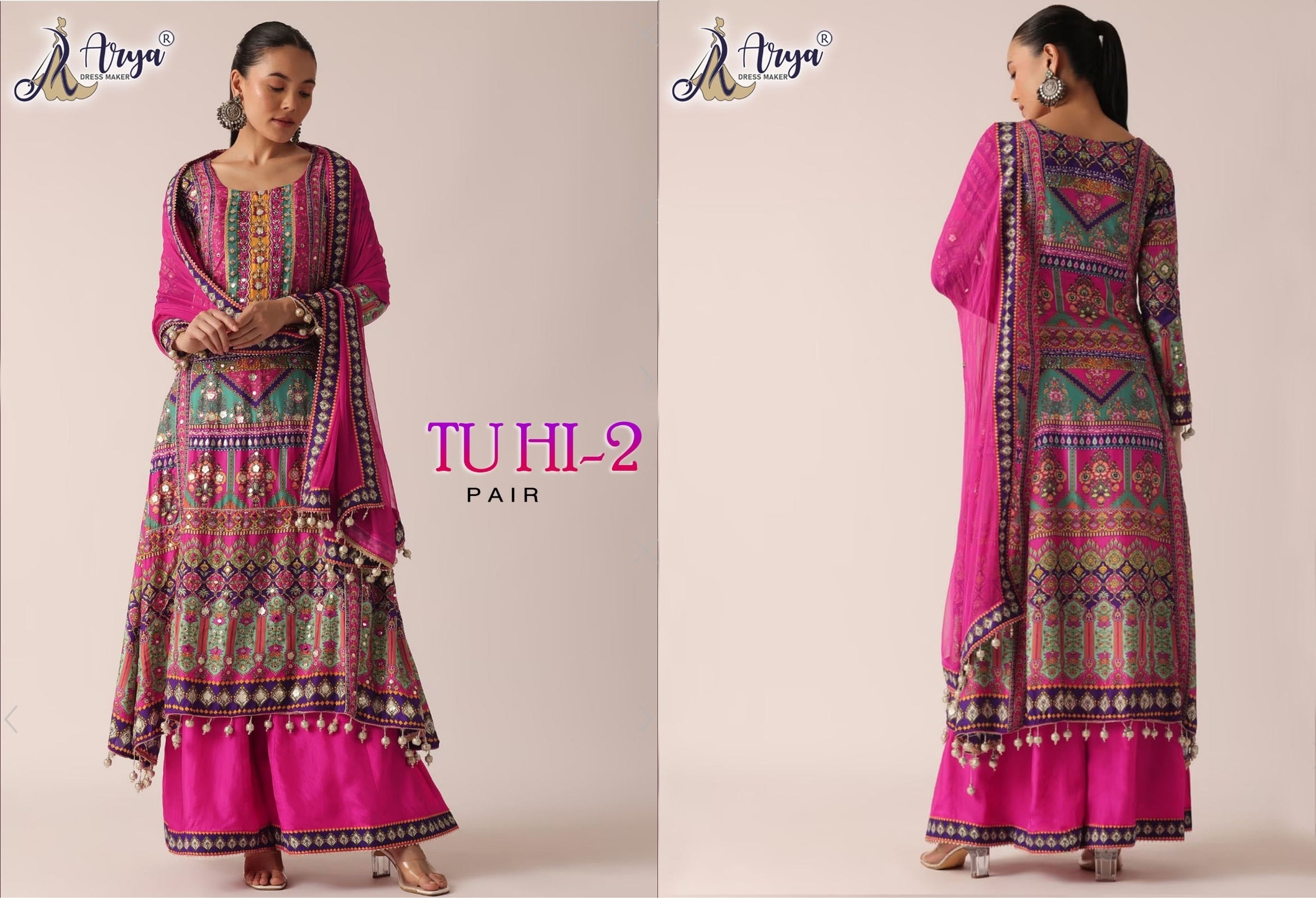 Tuhi 2 Adm Readymade Suits – Heriska