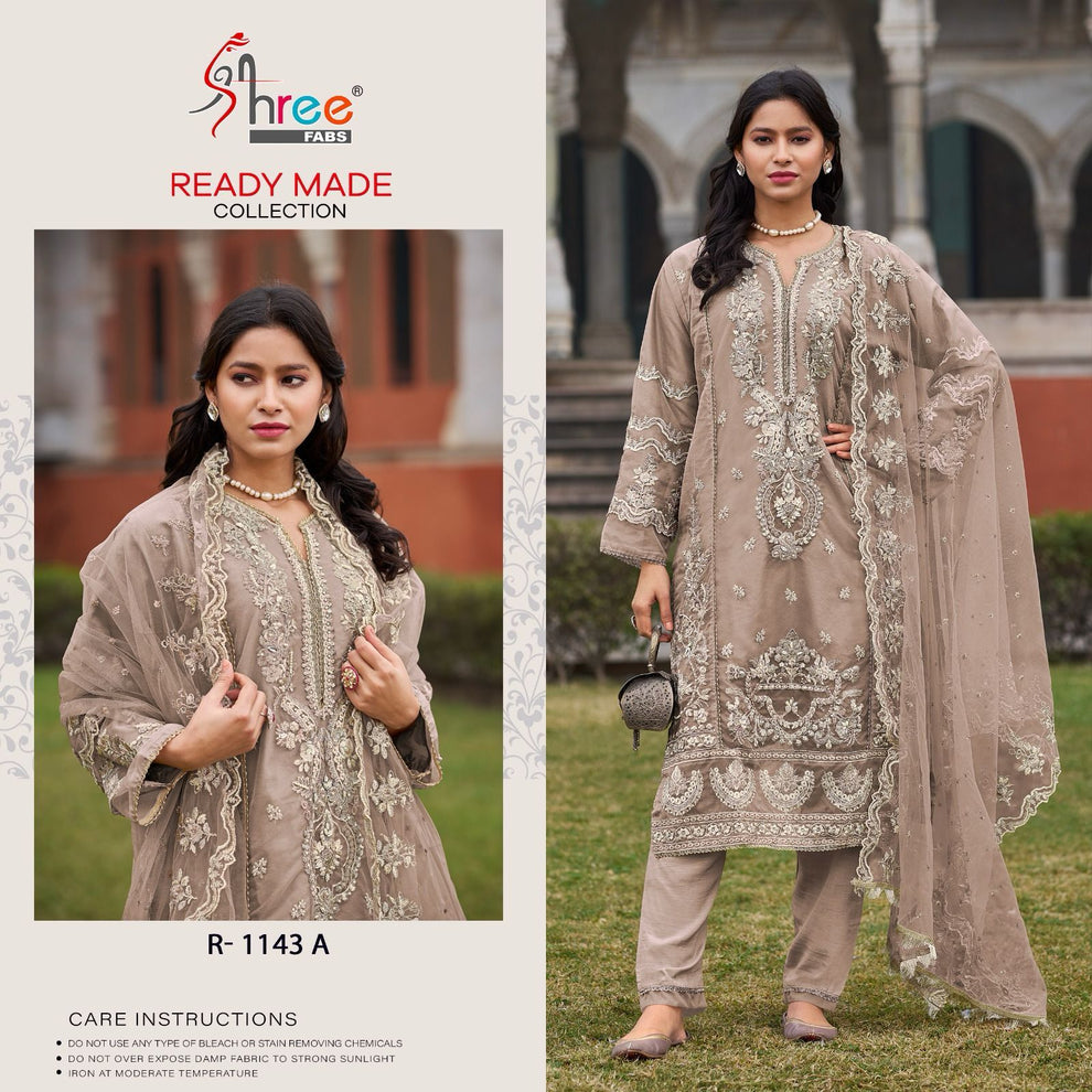 1143A Shree Fabs Pakistani Readymade Suits – Heriska