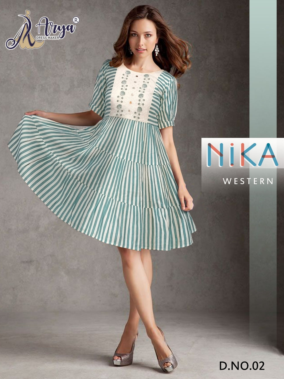 Nika 02 Adm Western Dress – Heriska