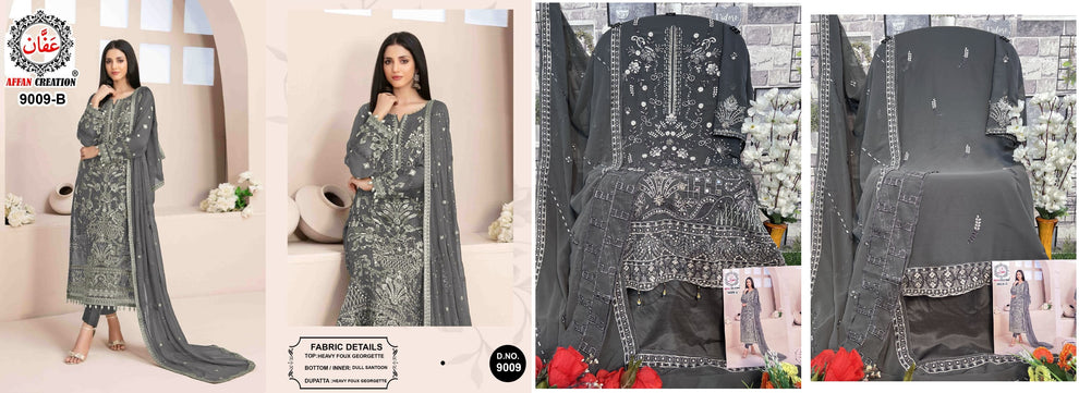 9009B Affan Creation Pakistani Salwar Suits – Heriska