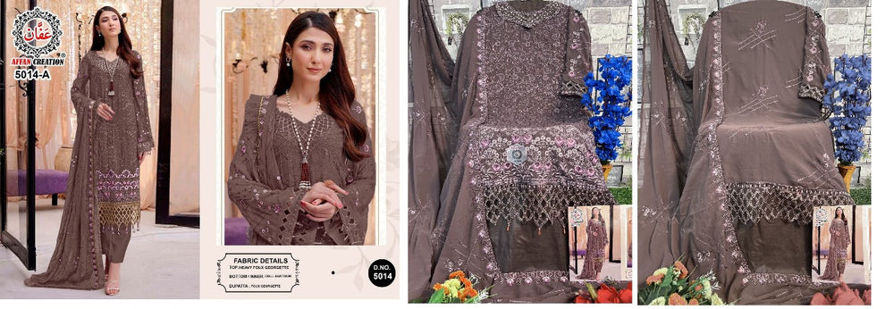 5014A Affan Creation Pakistani Salwar Suits – Heriska