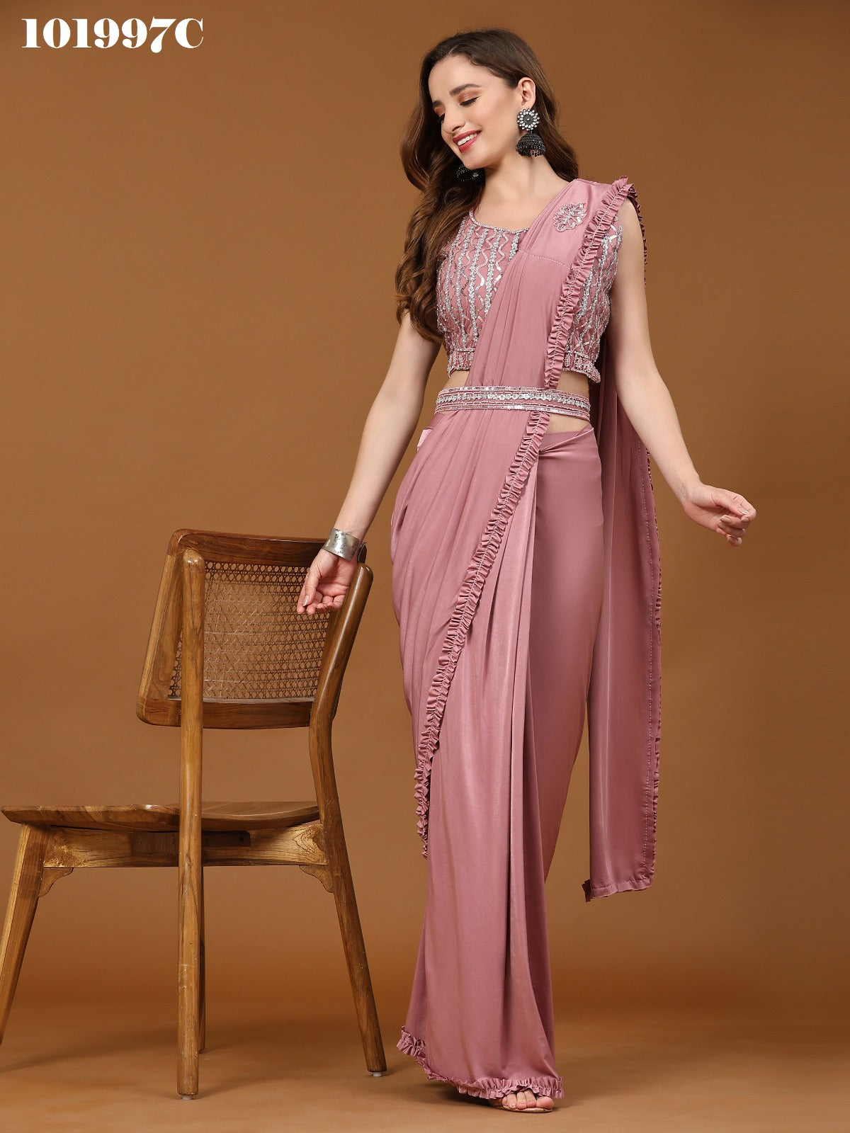 101997C Amoha Ready To Wear Saree – Heriska