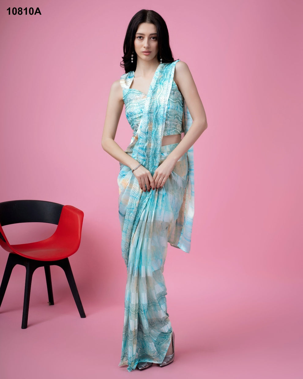 10810A Amoha Ready To Wear Saree – Heriska