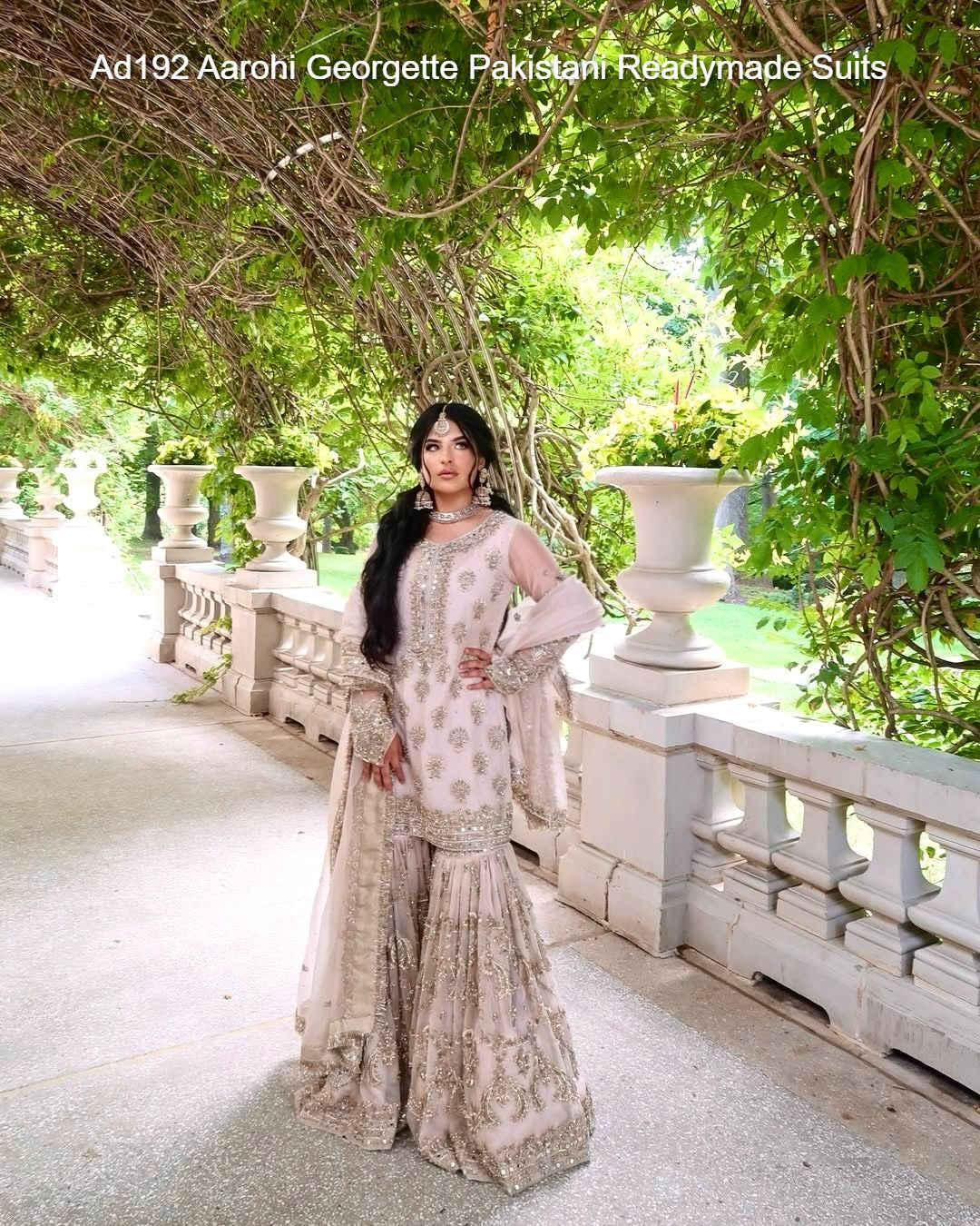 Ad192 Aarohi Georgette Pakistani Readymade Suits – Heriska